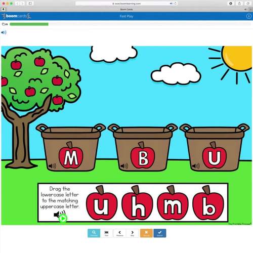 September Boom Cards™ for Kindergarten: Apple Theme Bundle | Digital ...