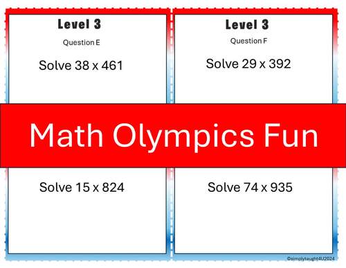 6th Grade Mid Year Math | After Winter Break by Simply Taught 4U