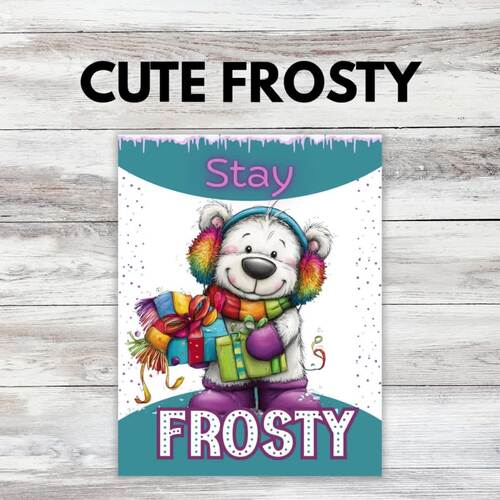 Christmas Snowman Classroom Door Decorations Posters - Printable ...