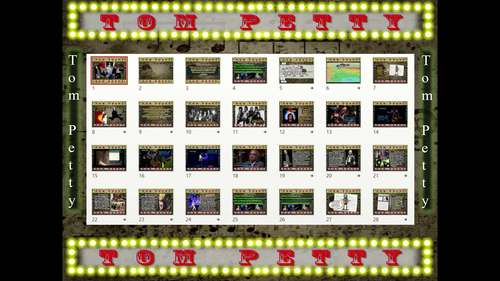 Tom Petty: 25 slides with text, hyperlinks, primary sources, & handouts