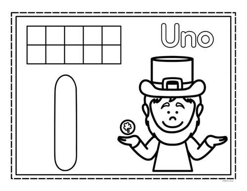 Number Sense | Playdough Mats in Spanish by B is for Bilingual | TPT