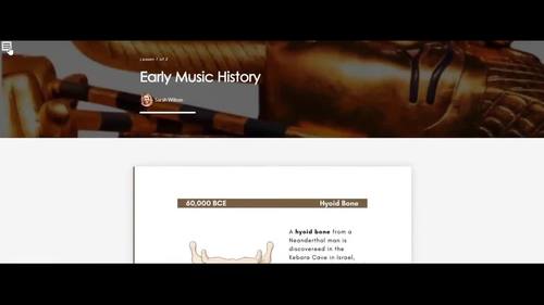 Timeline of Early Music Instruments Montessori History DIGITAL Edition ...
