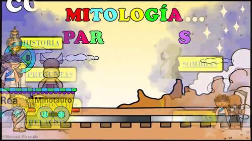 MITOLOGÍA GRIEGA PARA NIÑOS - PPTX Interactivo (Material Mitológico ...