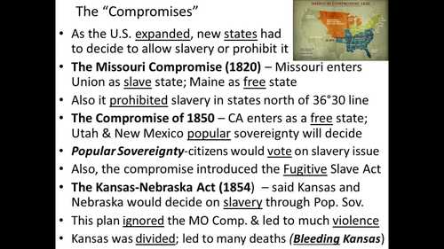 The American Civil War - PowerPoint and Guided Notes Sheet | TPT