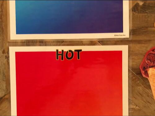 Hot and Cold Sorting Temperature Hot Objects Cold Objects Preschool Sort