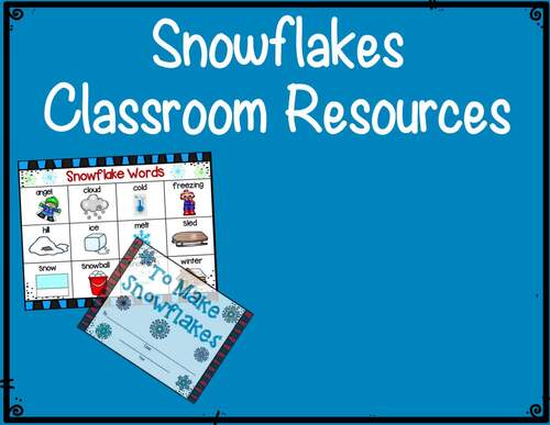 Snowflake Unit: Literacy & Math Centers & Activities | TPT