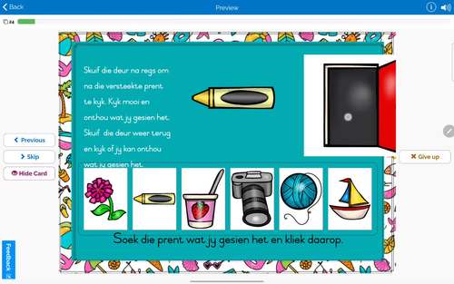 Visual Perception Visual Memory By Writeability Tpt