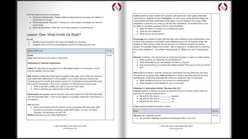 The Science of Stage Fright in Theatre: Drama Lesson Plans to Help Cope