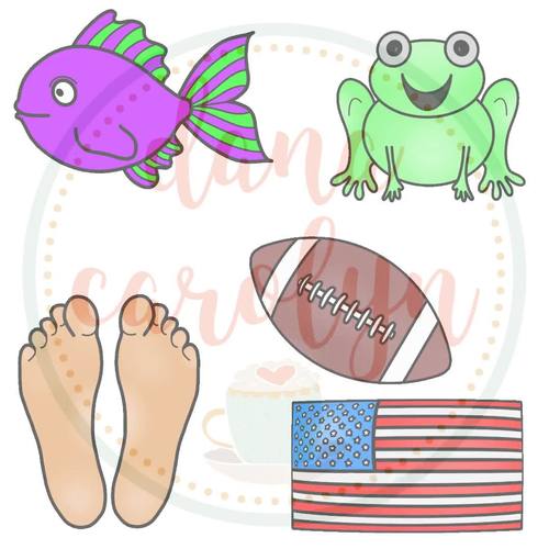 GIFs Alphabet Letter Ff GIF by dana carolyn clip art | TPT