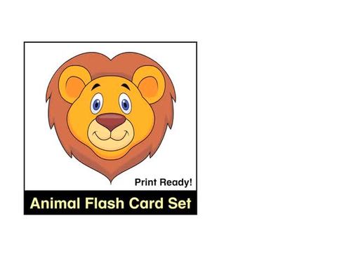 Animal Flashcards by Donald's English Classroom | TpT