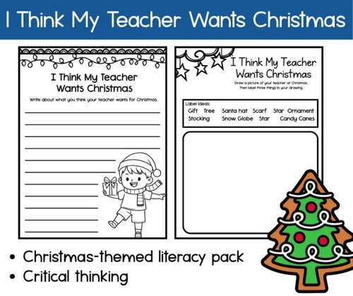 I Think My Teacher Wants Christmas | What My Teacher Wants Christmas