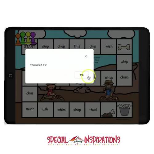 Digraphs Dino Dig (sh, ch, th, wh, ph) | Print & Digital | Google Slides™