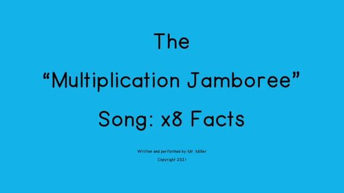 The "Multiplication Jamboree" Song x3 - x9 Facts Bundle! by ...