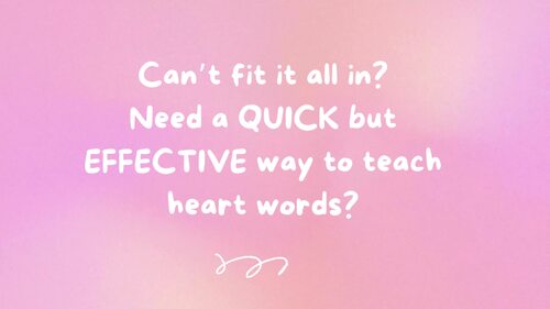 Heart Word Unit Plan, Slides, Activities - Review of Units 1 - 4