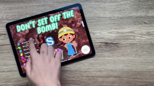 Articulation Game - S - Don't Set Off The Bomb - PowerPoint & Boom Card ...