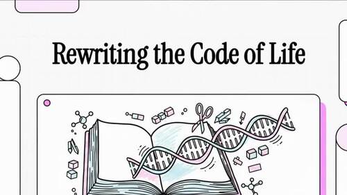 Genetic Engineering Activity Worksheets Editable Word PowerPoint Video ...