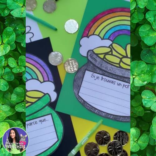 French St Patrick's Day Craft | Le Jour de la Saint Patrick | TPT