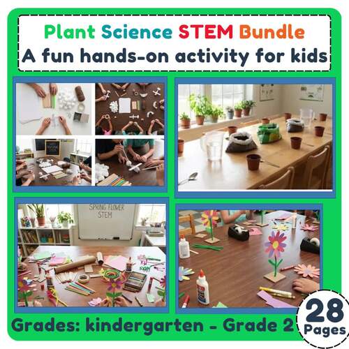 Plant Science STEM Bundle | Hands-On Science & Engineering for K–2nd ...