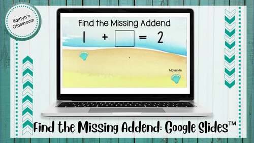 Find the Missing Addend: Google Slides™ by Kaitlyn's Classroom | TPT