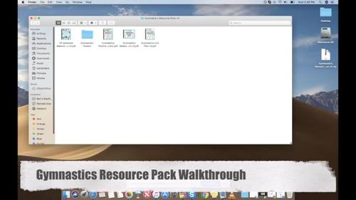 4 Week Gymnastics Unit Plan Bundle Resources Pack for Physical Education