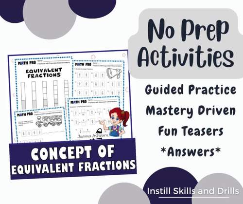 Simplifying and Comparing Fractions With Equivalent Denominator Worksheets