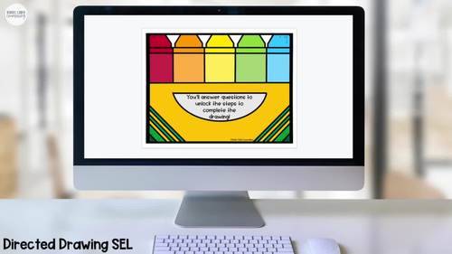 Editable Guided and Directed Drawing Bundle SEL School Counseling ...