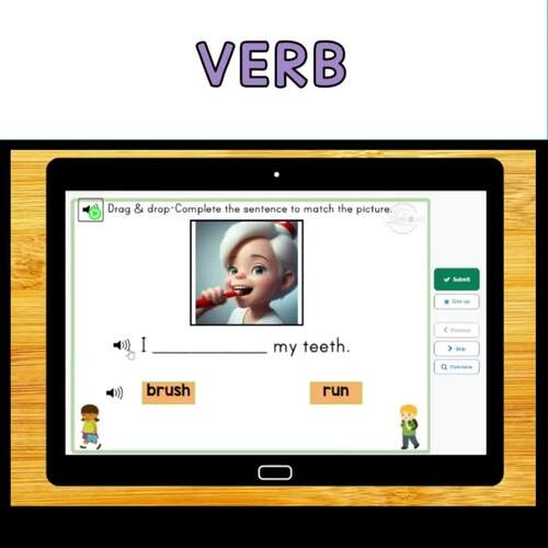 Kindergarten Common Core Language MEGA Boom Cards Year-long Digital ...