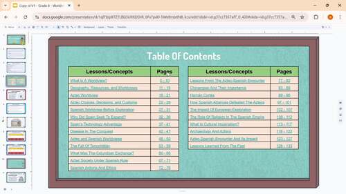Grade 8 - Worldviews in Conflict Spanish & Aztecs - Alberta S.S ...