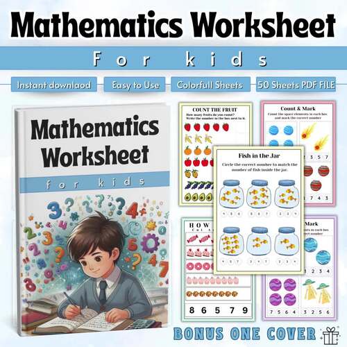 Math Worksheets for Kids | Kindergarten & 1st Grade Printable ...