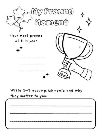 End of the Year Reflection Journal | G 4–6 | Writing, Drawing & SEL ...