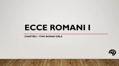 Ecce Romani Chapter I - Two Roman by Magistra's Mall | TPT
