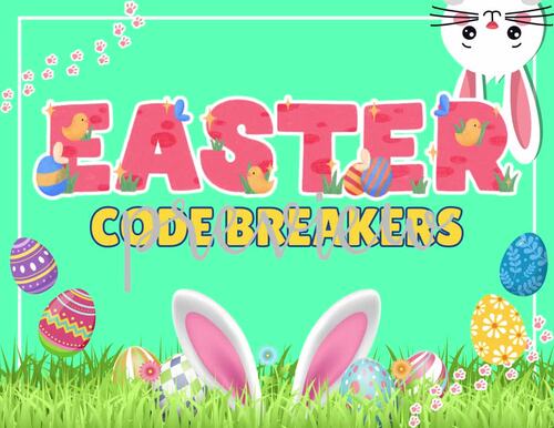 Easter Code Breakers | Secret Code Puzzle Activities for Kids by Pop ...