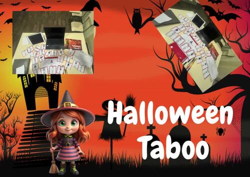 Halloween Game Taboo by Downloadsforstudents | TPT