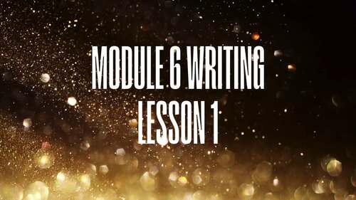 4th Grade HMH Into Writing Module 6 Lesson 1 Slides | TPT