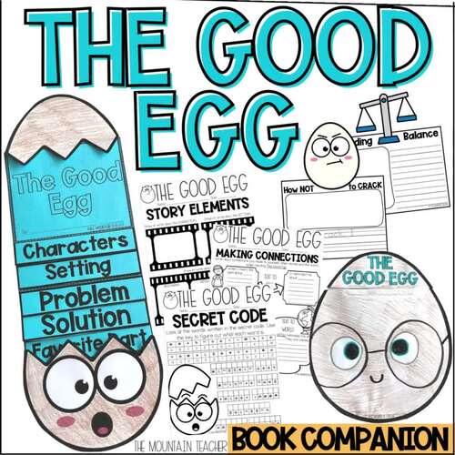 The Good Egg Read Aloud Activities for Character Building with Food Theme