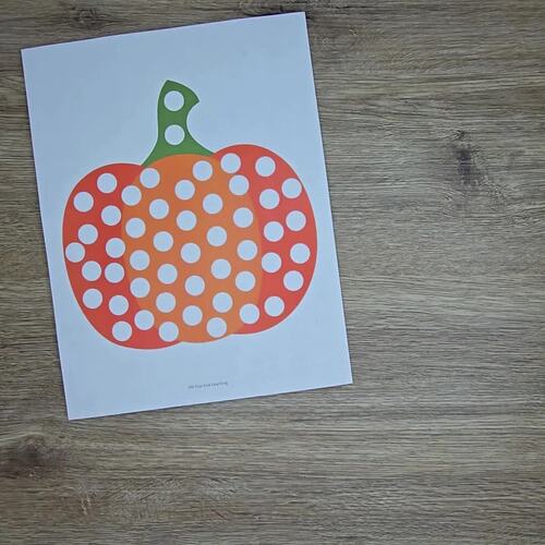 Halloween Do-A-Dot Worksheets by HH Fun and Learning | TPT