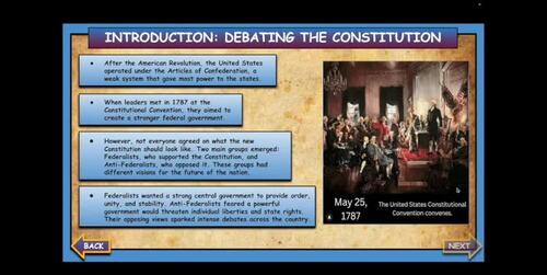 Federalists vs Anti Federalists L25 Bundled.Powerpoint Primary Source ...