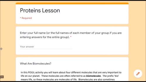 Digital Biology Lesson - Nucleic Acids - Distance Learning | TPT
