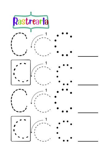 Toddlers Curriculum |Spanish Letter "C" Activities by Brainstorm Preschool