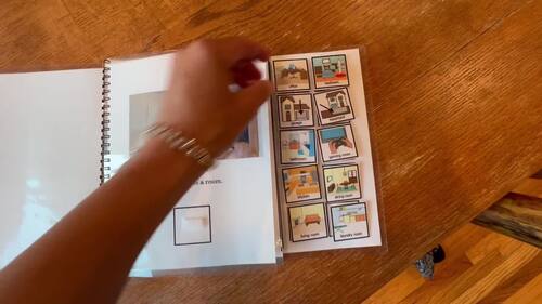 Adapted Book: Let's Talk about Rooms in a House by Life Skills 2 Learn