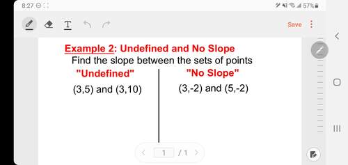 Mini Video Lesson: Slope Formula with "undefined" and "no slope"