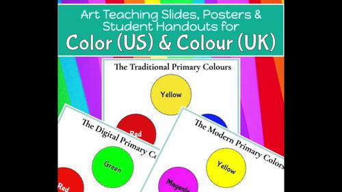 COLOR (colour) THEORY EXPLAINED comprehensive Visual Art teaching guide ...