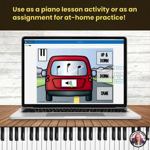 Pre-Staff Directional Reading BOOM™ Cards for Beginning Piano Lessons ...