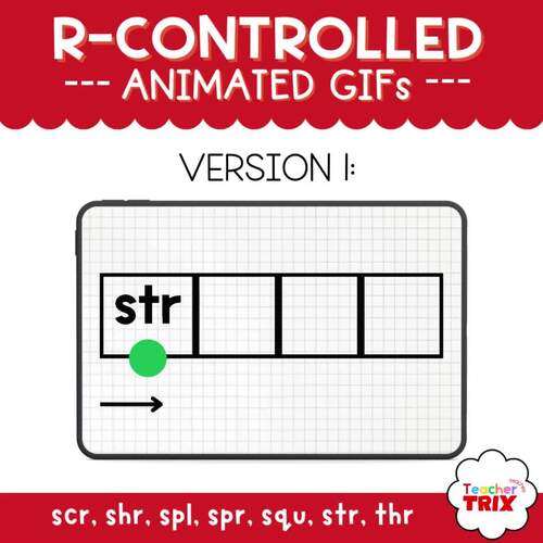 Trigraphs Animated GIFs BUNDLE | Phonics Science of Reading Aligned