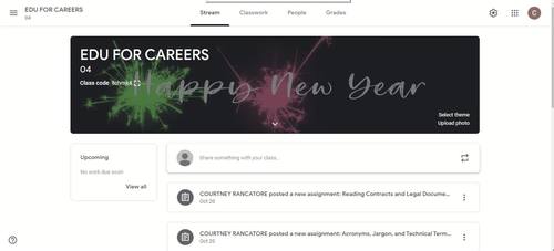 New Years Google Classroom Animation by courtrancatore | TpT
