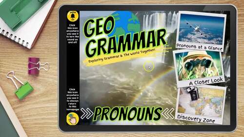 3rd Grade Grammar Activities: PRONOUNS (LINKtivity® + Mini-Unit)