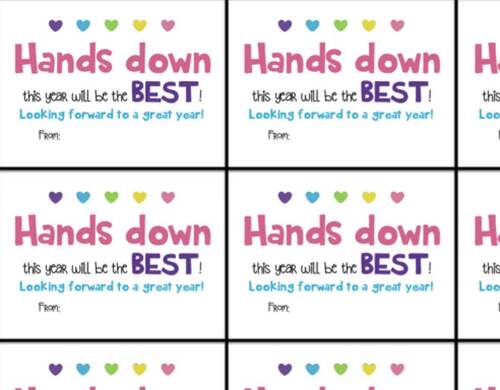 Cute Lip Balm & Hand Sanitizer (Lotion) Beginning of Year (BOY) Gift ...