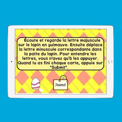 L'alphabet audio | Les majuscules et minuscules cartes Boom | Lapins de ...