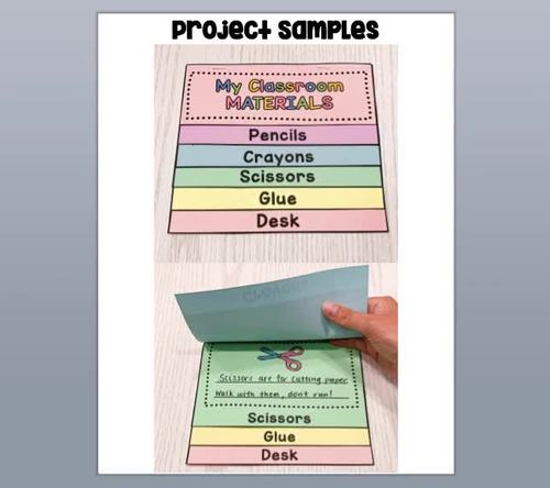 Classroom Routine and Procedures Crafts & Activities by LoveGrowsLearning