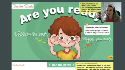 Pre-level U1 L4 video – E IS FOR EGG by SuperB English for Kids | TPT